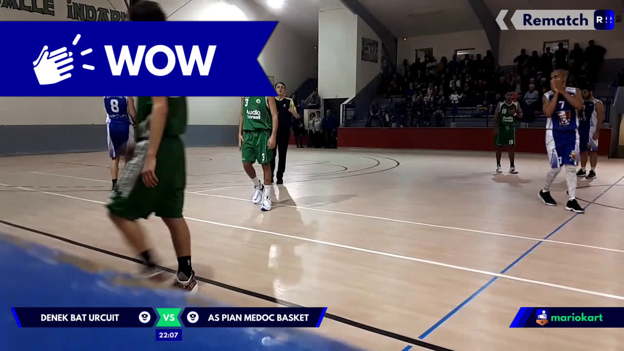 Wow - DENEK BAT URCUIT - AS PIAN MEDOC BASKET