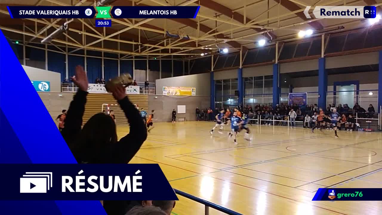 Résumé - STADE VALERIQUAIS HB - MELANTOIS HB