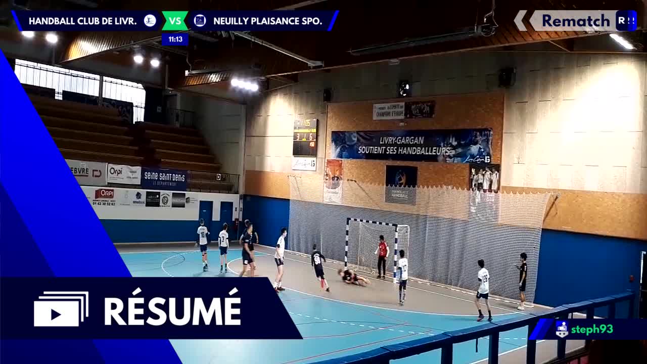 Plus de matchs - Handball