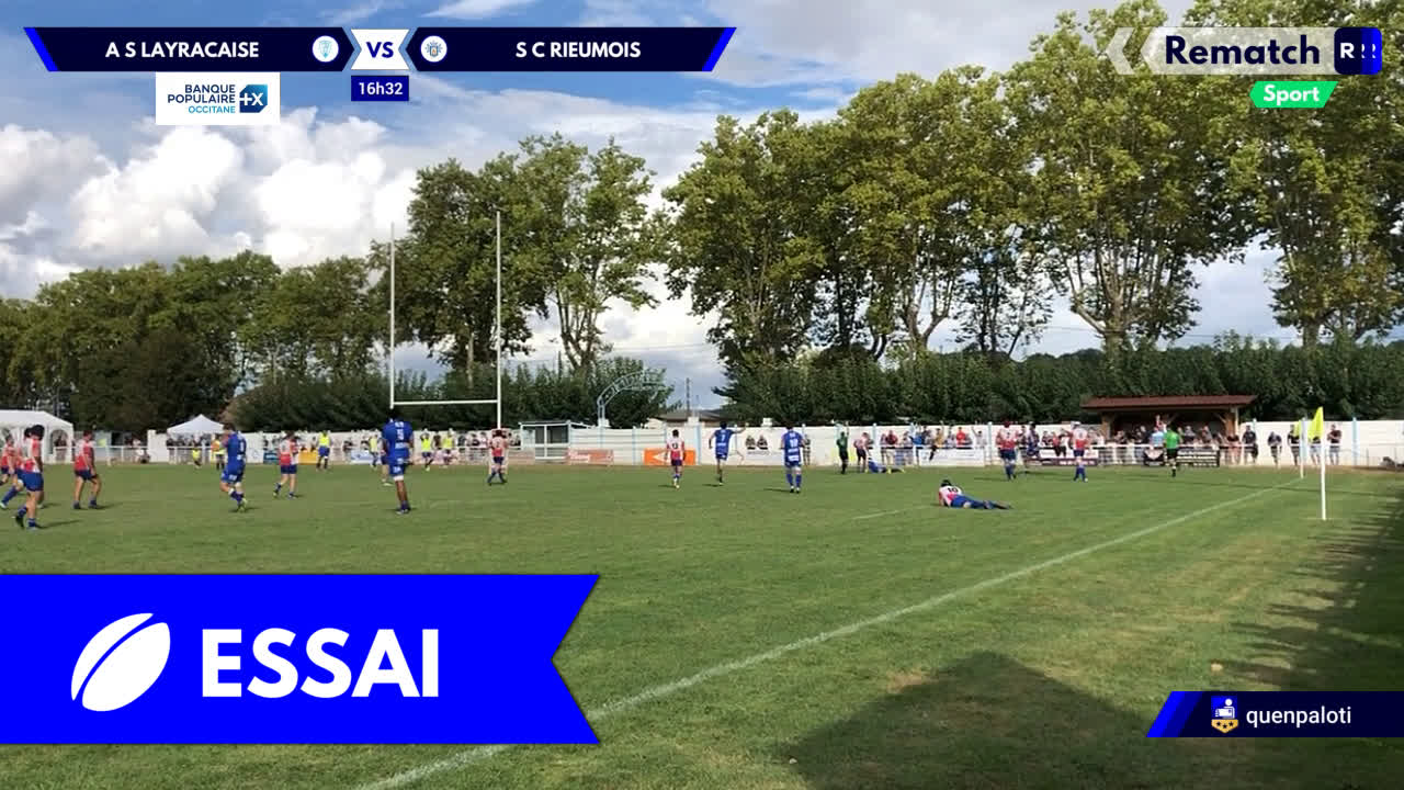 Essai - R C Cadaujacais - Amicale Rugby De Marans